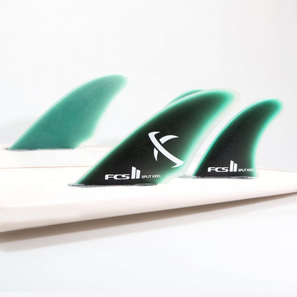 FCS 2 Matt Biolos Slit Keel Quad Fin Set PG