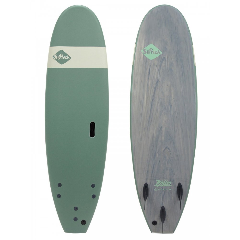 Softech Roller 7'0" Softboard Smoke Green