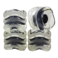 Shark Wheels Sidewinder (4er Set) 70mm/ 78a Transparent