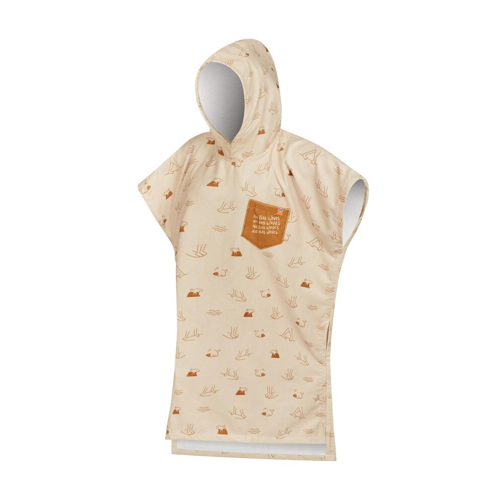 After Essentials Poncho Artist Series Juliette Macchiato